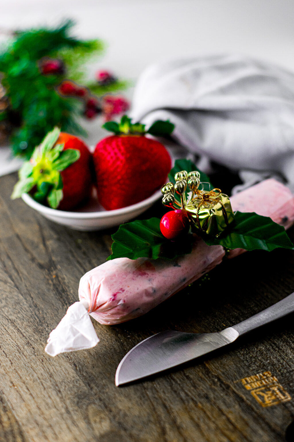 Strawberry Basil Compound Butter - A Girl Called Adri