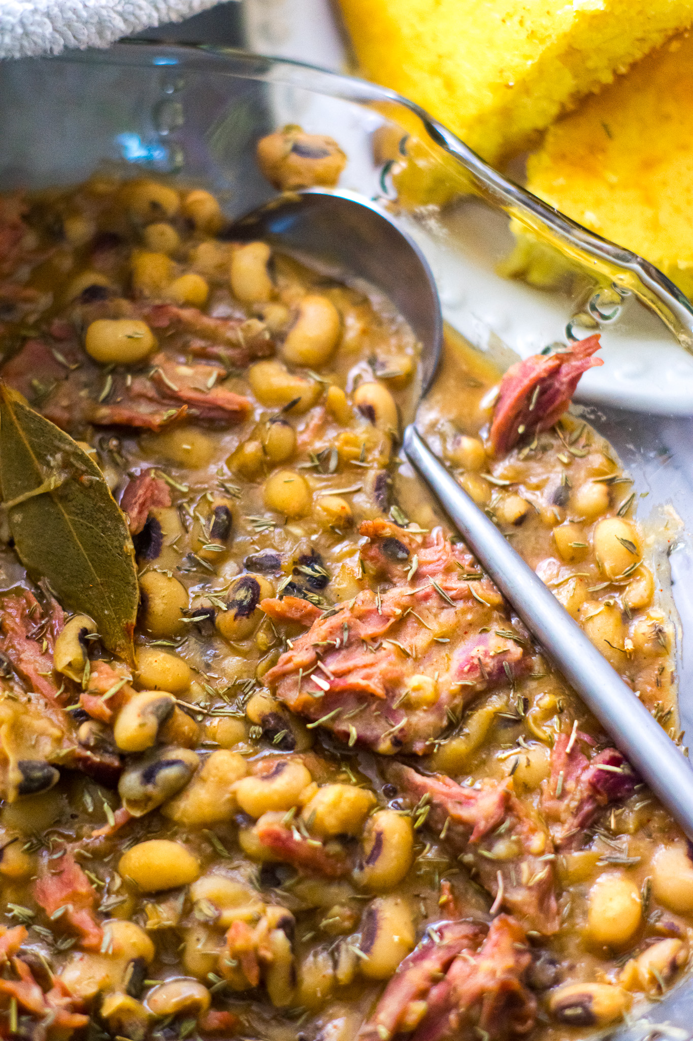 Black Eyed Peas with Smoked Turkey (Southern Style, No Pork) - A Girl ...