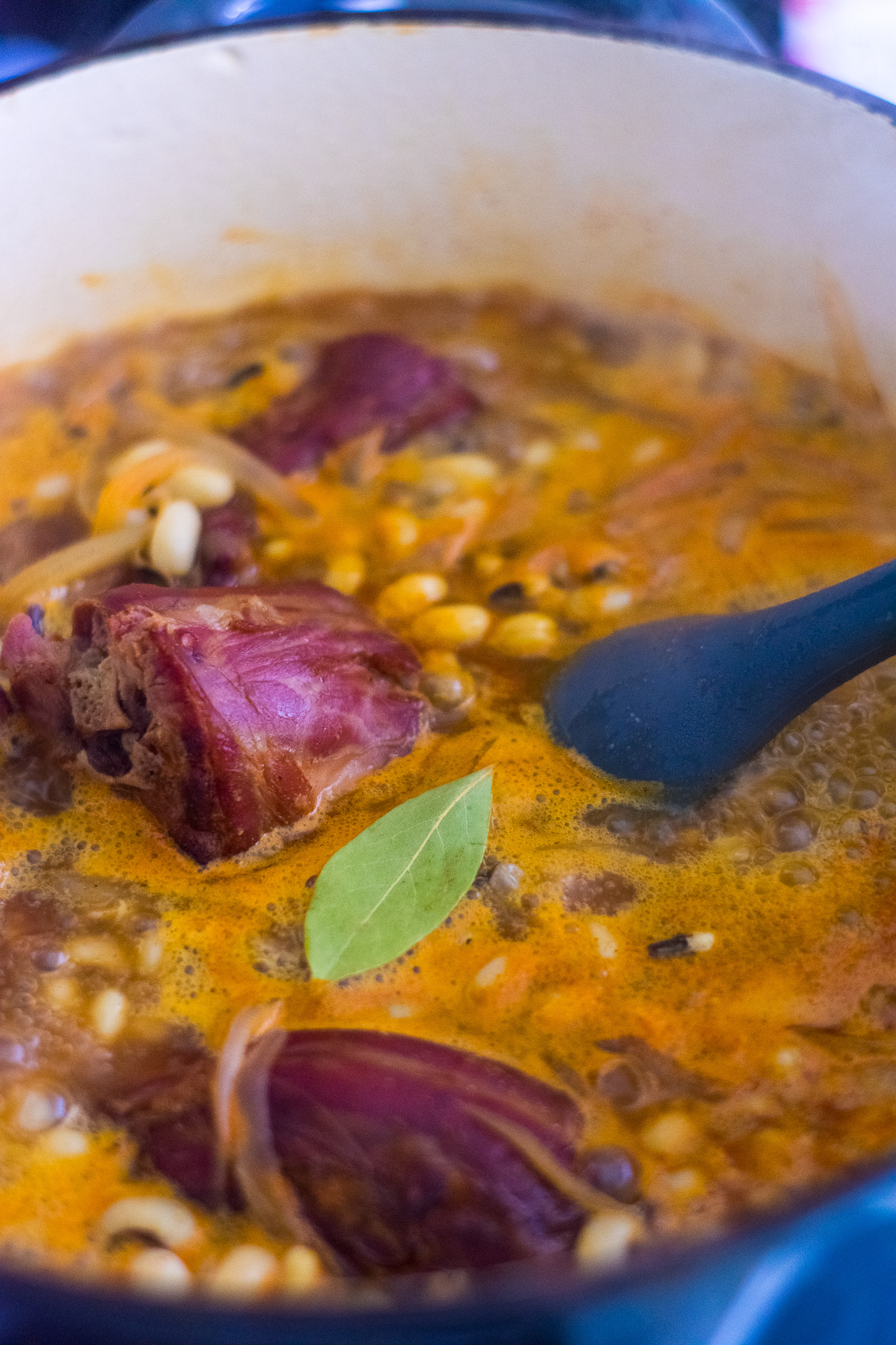 Black Eyed Peas with Smoked Turkey (Southern Style, No Pork) - A Girl ...