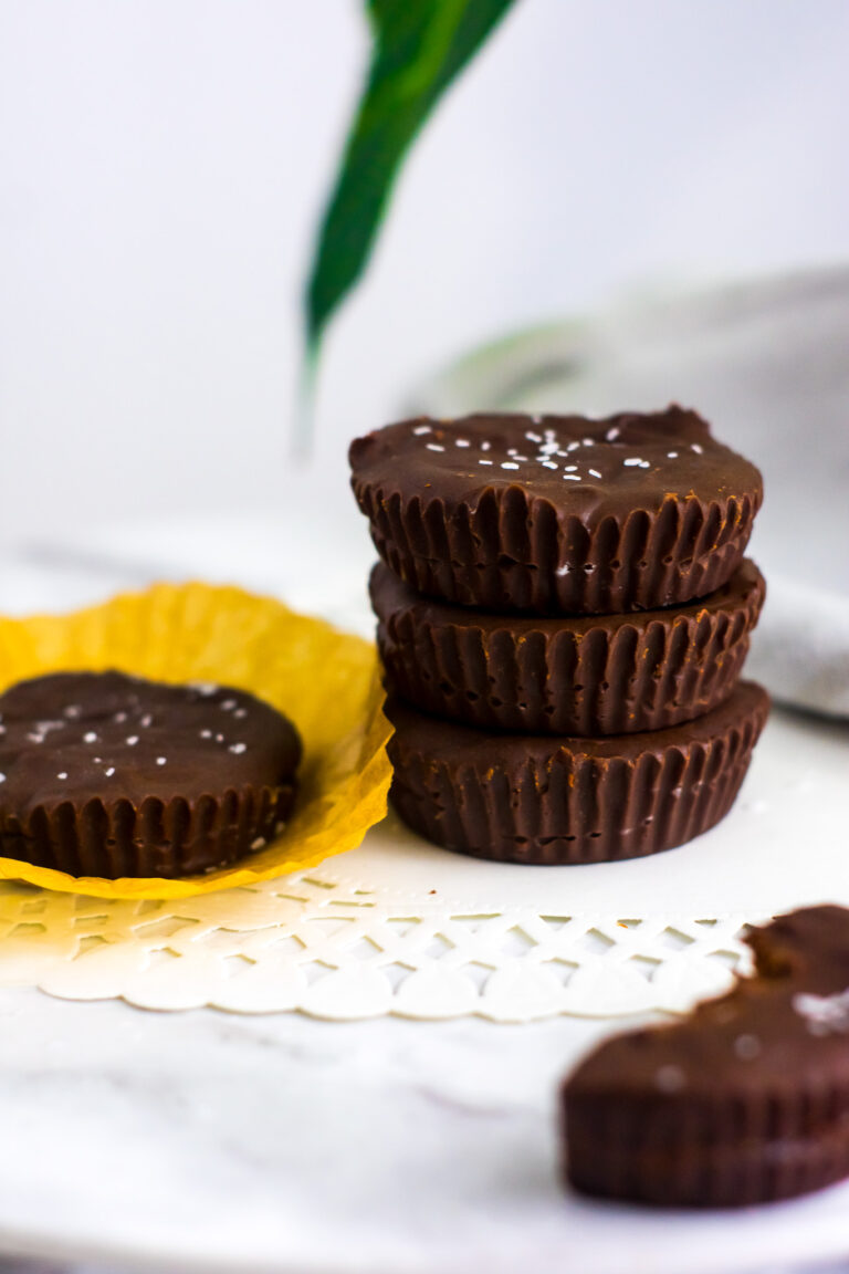Low-Carb Almond Butter Cups - A Girl Called Adri