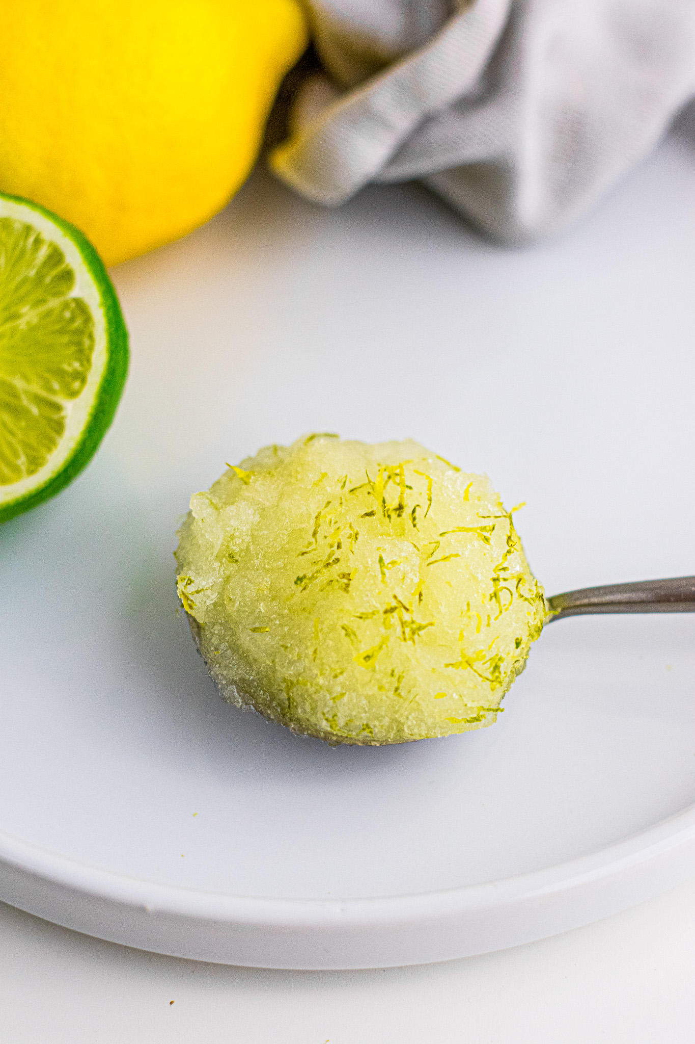 Lemon Lime Granita | Low-Carb - A Girl Called Adri